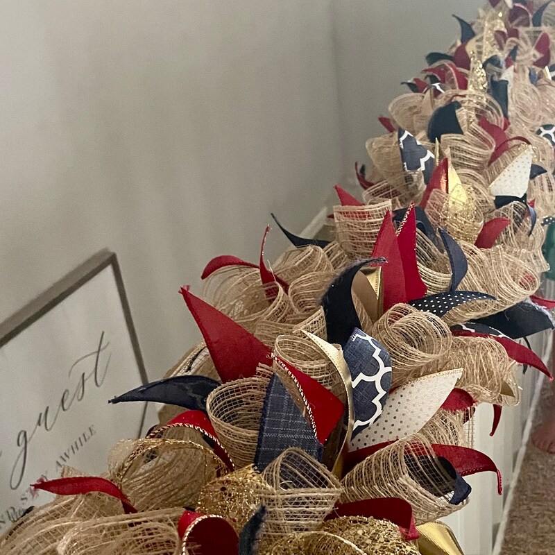 Deco Mesh Garland - Etsy