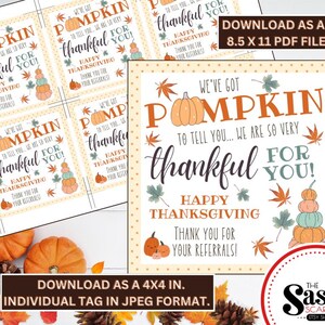 Editable "we've Got Pumpkin to Tell You" Thanksgiving Real Estate Pop ...