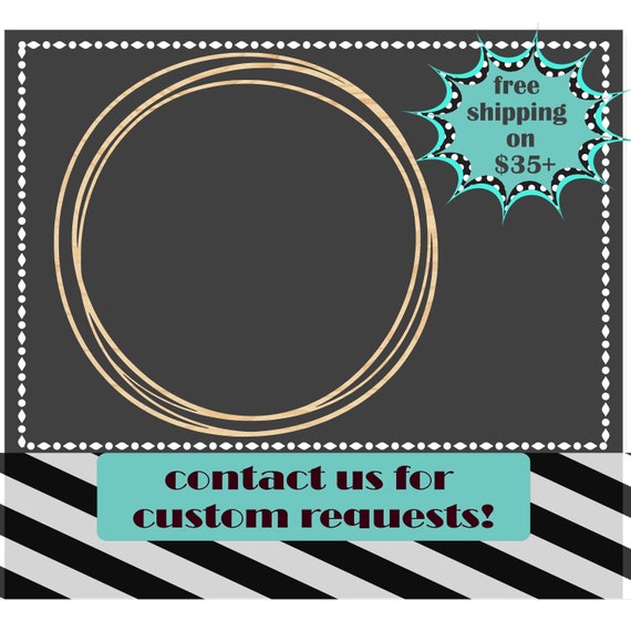 Scribble Circle Overlapping Frame Cutout Unfinished Laser - Etsy