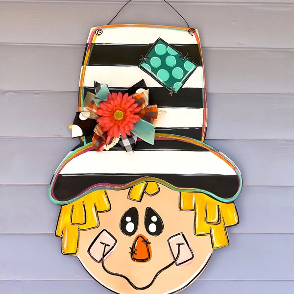 Halloween Scarecrow Decor - Etsy