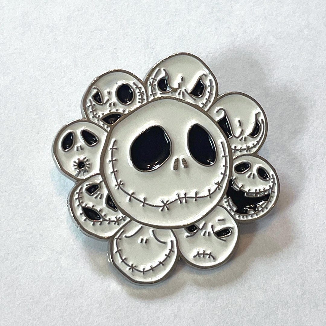 Jack Skellington Enamel Pin Birthday, School, Gift, Accessory, Lapel ...