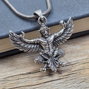 Lord Garuda Wing Pendant, 925 Sterling Silver Pendant, Lord Garuda ...