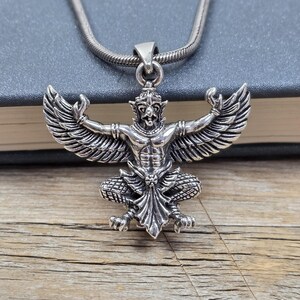 Lord Garuda Wing Pendant, 925 Sterling Silver Pendant, Lord Garuda ...