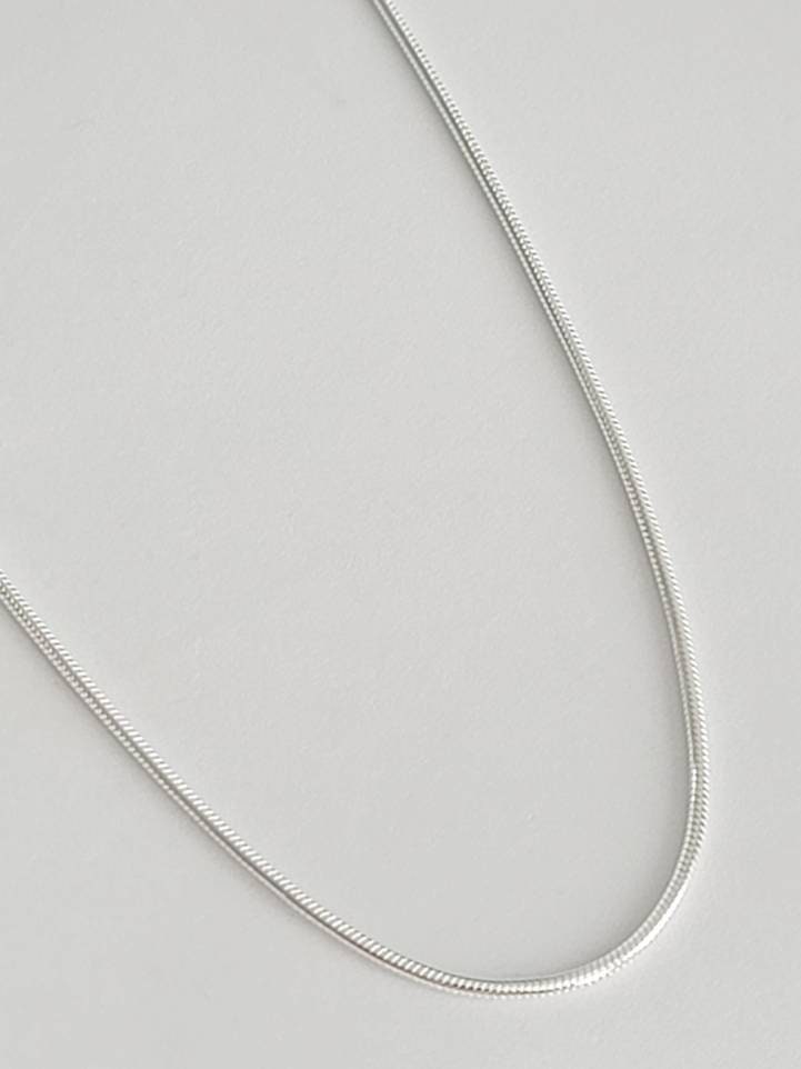 1.5 Mm Snake Chain 925 Sterling Silver Chain Pendant Chain - Etsy Canada