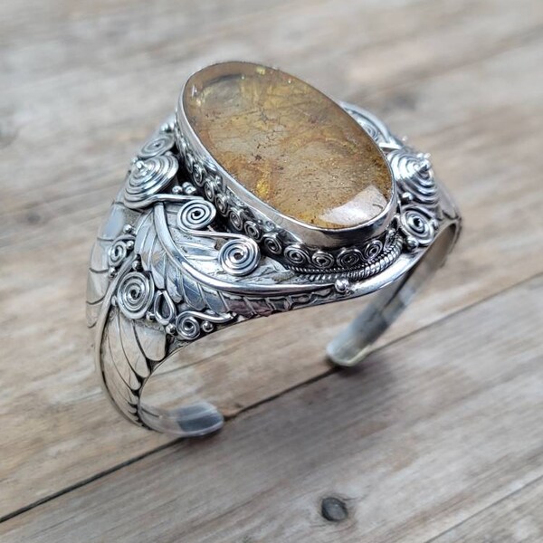 Amber Bangle - Etsy