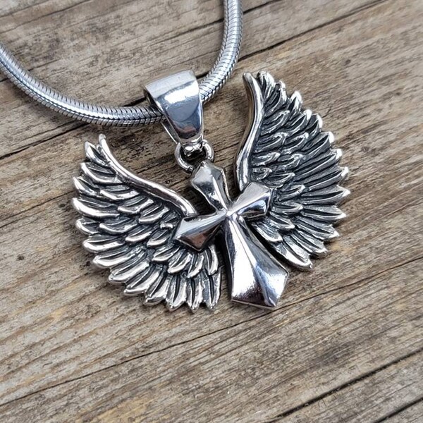 Angel Wings Cross - Etsy