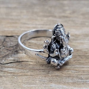 Lord Ganesh Ring, 925 Sterling Silver Ring, Lord Ganesh Jewelry, Unisex ...