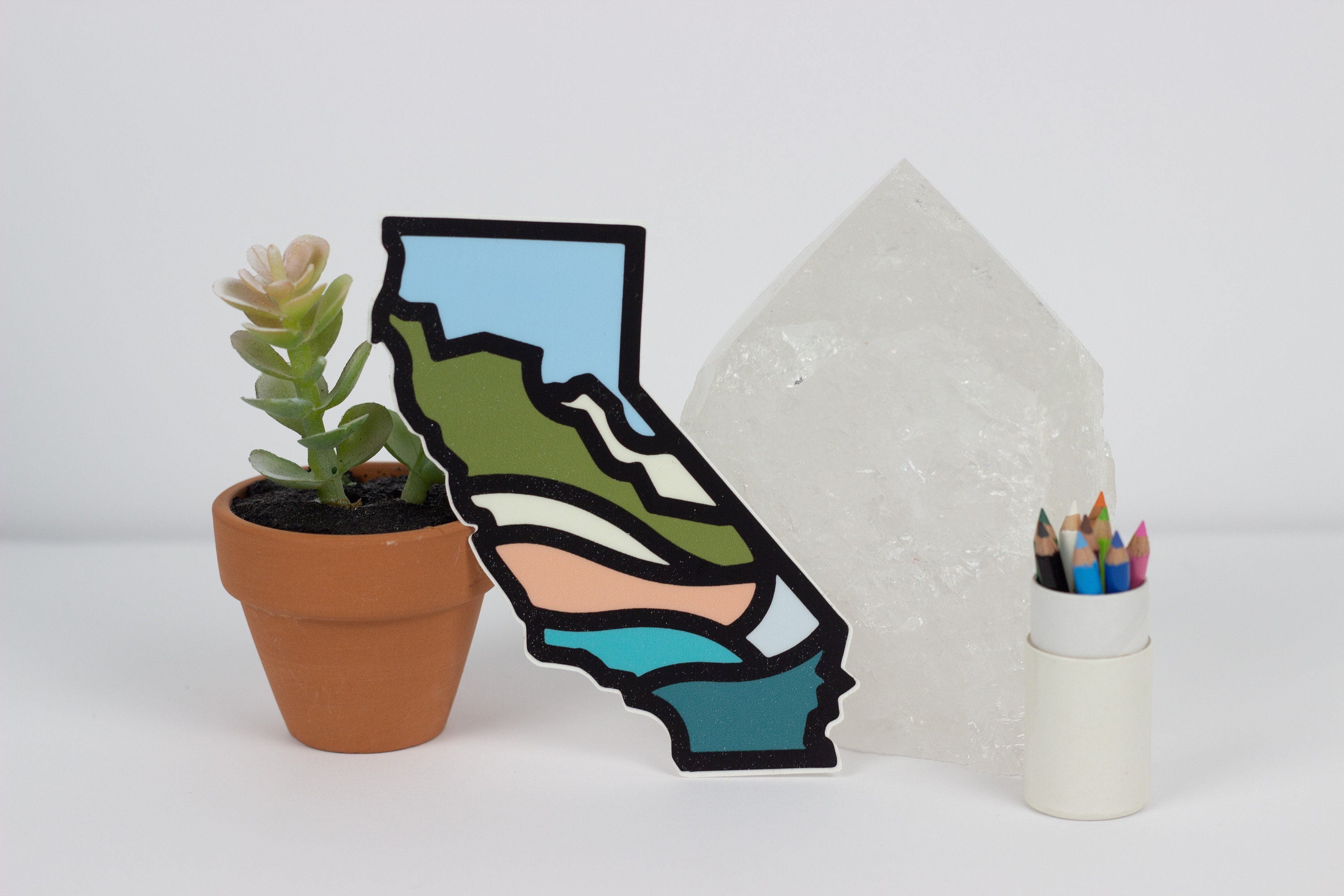 California Vinyl Sticker Vinyl Decal California Decal - Etsy