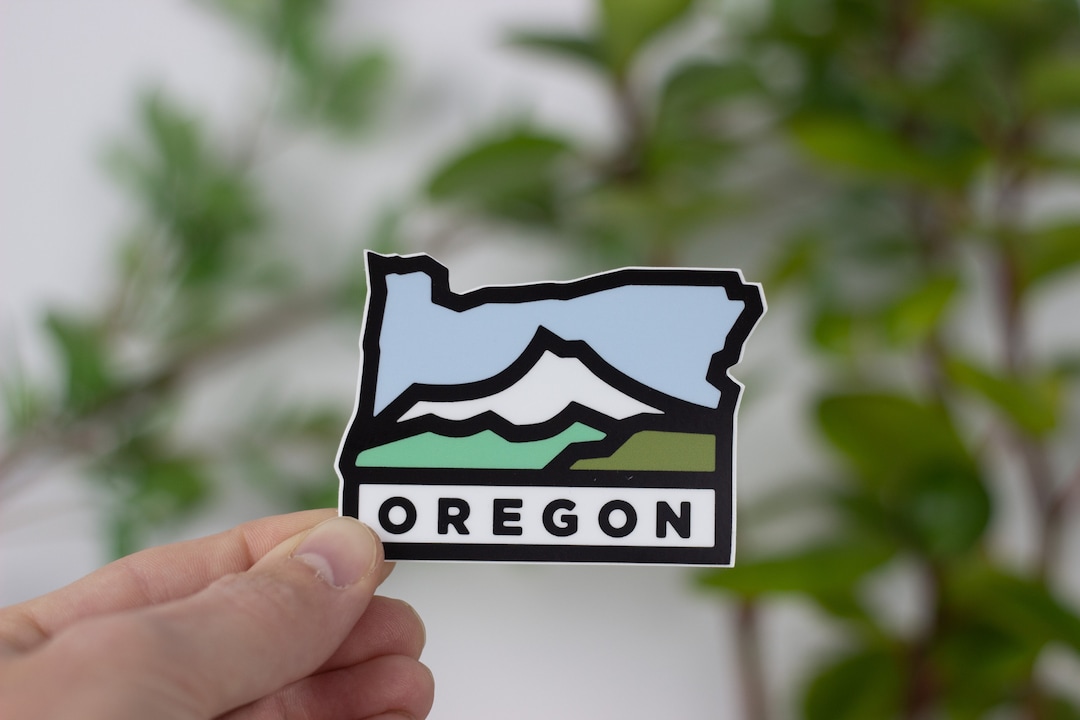 Oregon Vinyl Sticker Vinyl Decal Oregon Decal Outdoor - Etsy