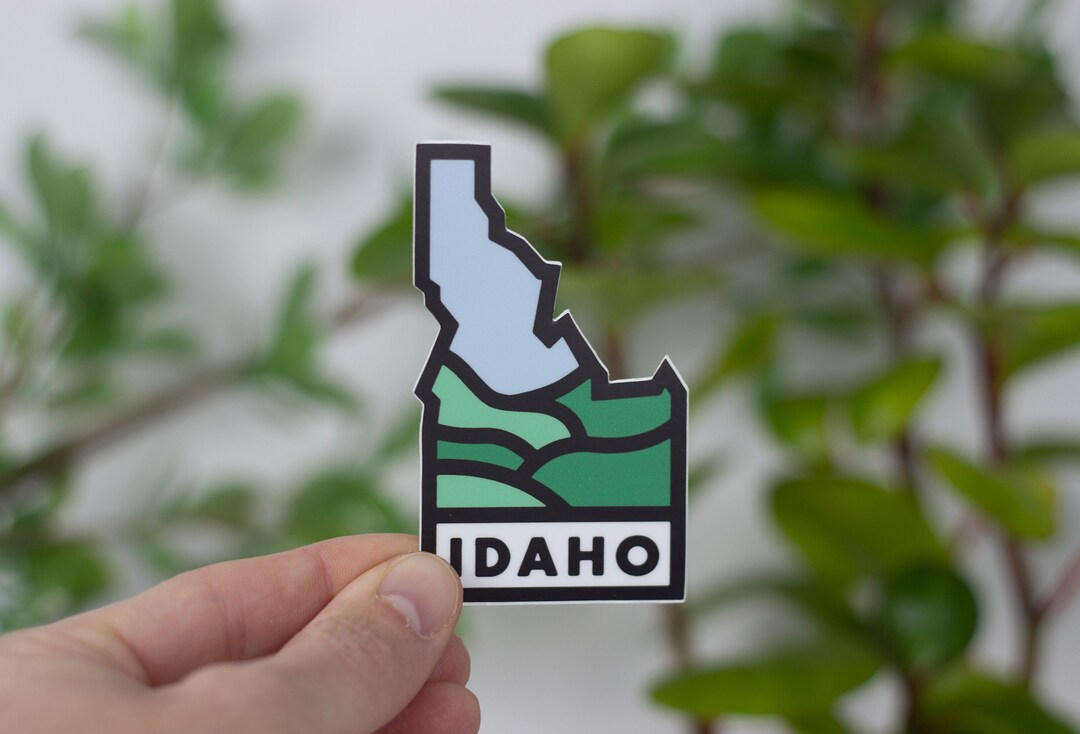 Idaho Vinyl Sticker Vinyl Decal Idaho Decal Outdoor - Etsy