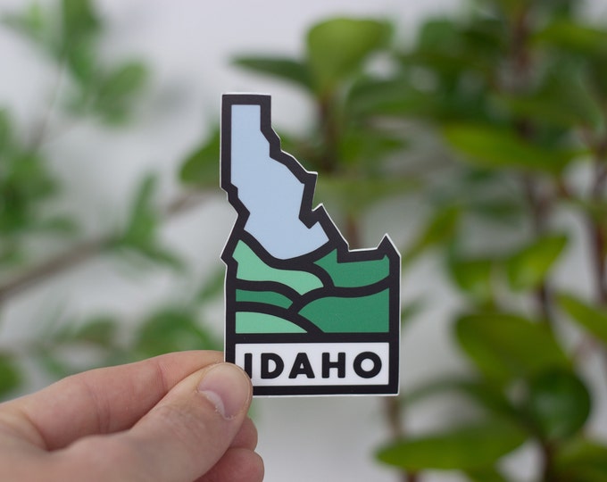 Idaho Vinyl Sticker | Vinyl Decal | Idaho Decal | Outdoor Sticker ...