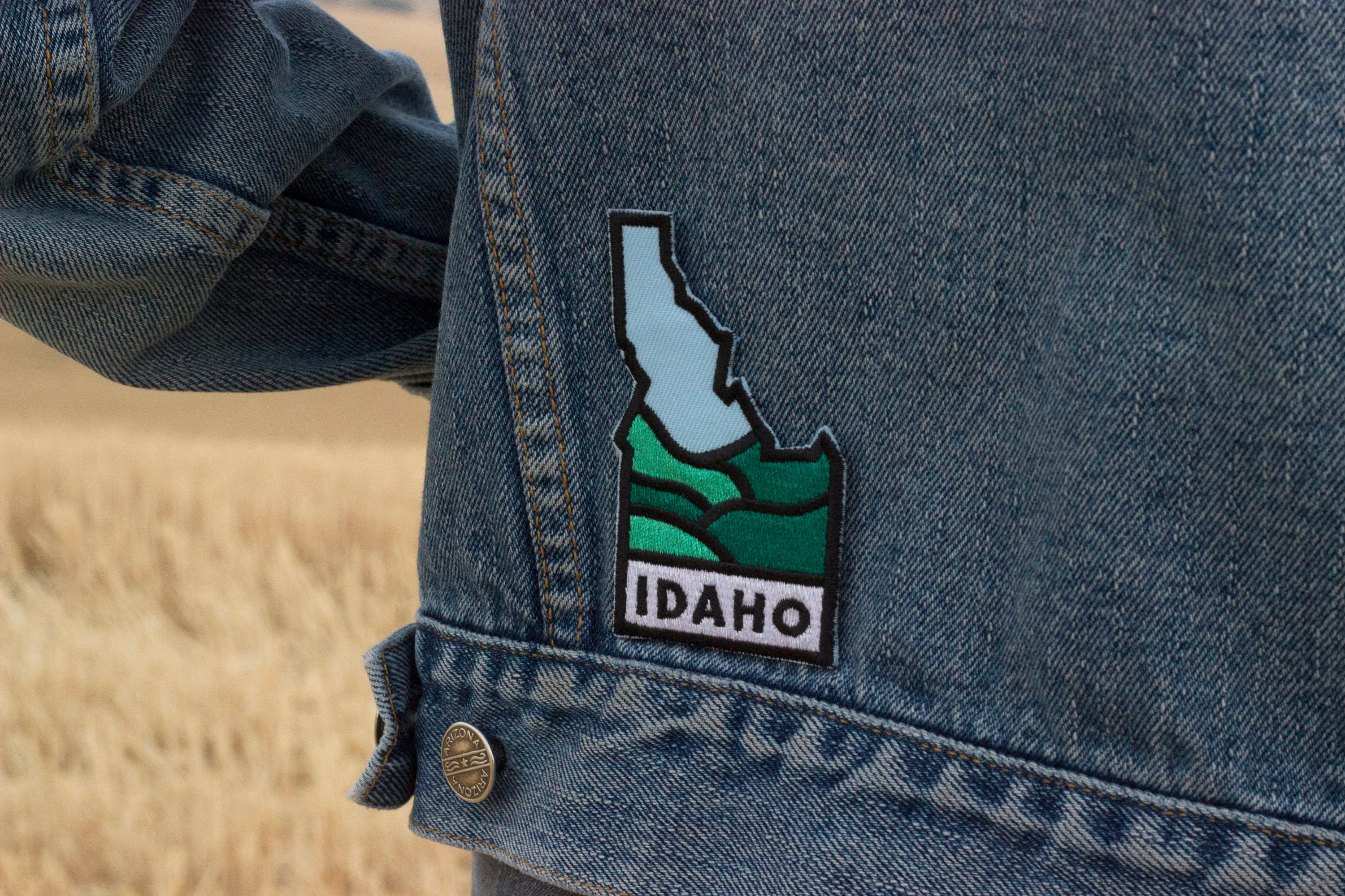 Idaho Embroidered Iron on Patch Jacket Patch Clothing | Etsy