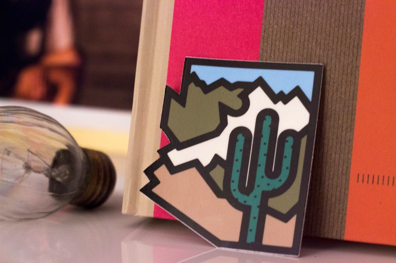 Arizona Vinyl Sticker Vinyl Decal Arizona Decal Outdoor | Etsy