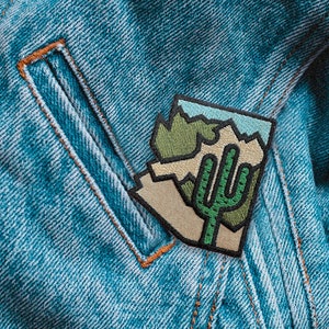 Arizona Embroidered Iron on Patch Jacket Patch Clothing Patch Arizona ...
