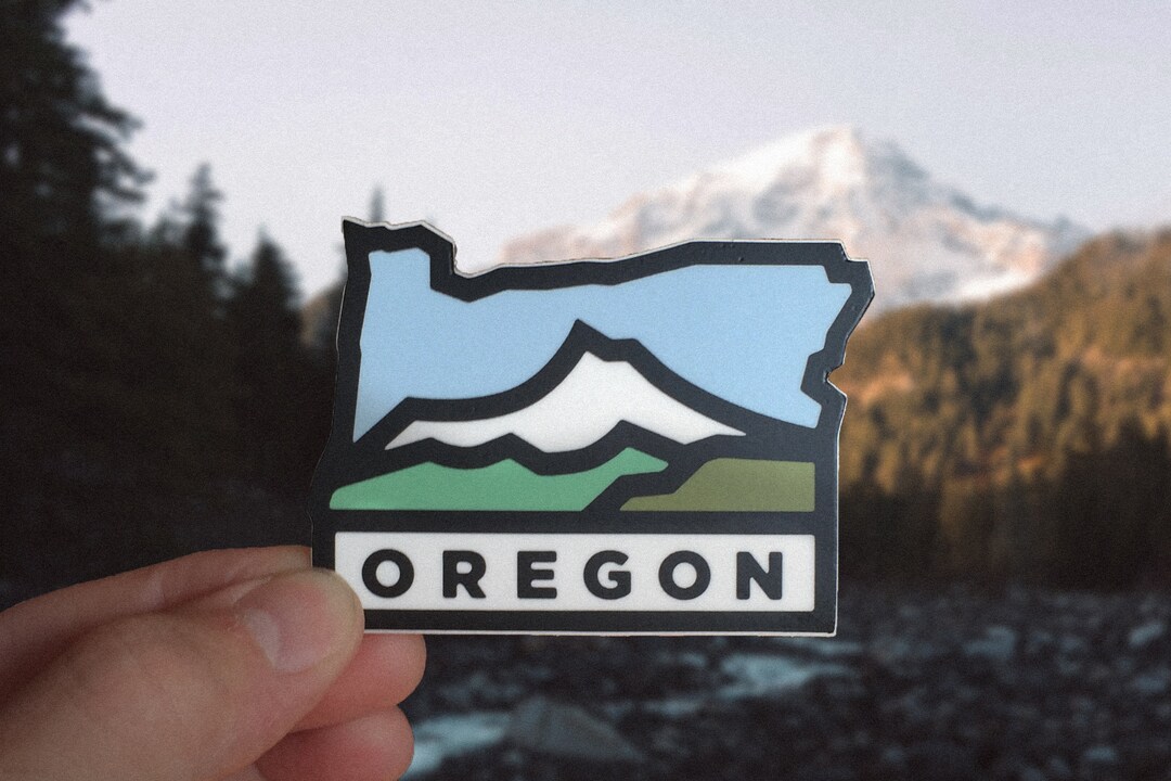 Oregon Vinyl Sticker Vinyl Decal Oregon Decal Outdoor - Etsy