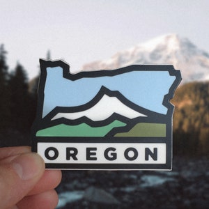 Oregon Vinyl Sticker Vinyl Decal Oregon Decal Outdoor | Etsy
