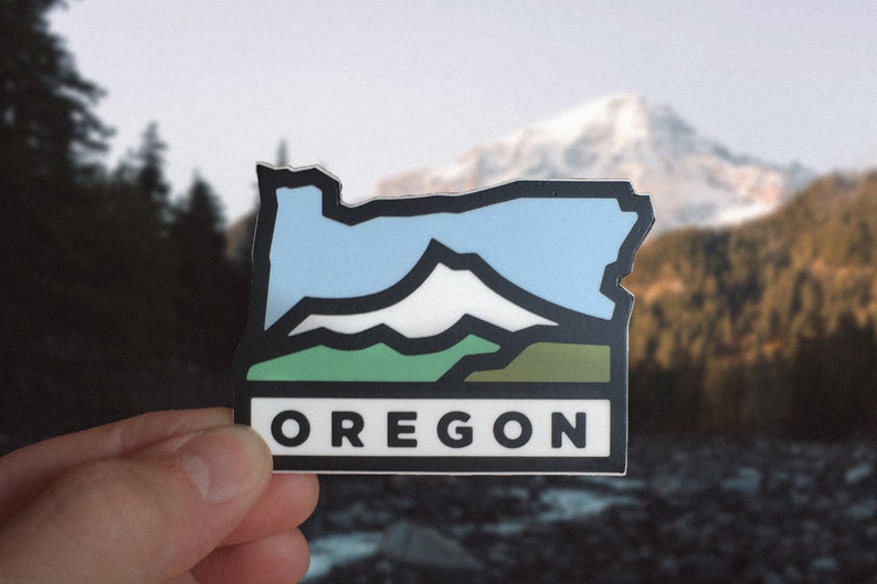Oregon Vinyl Sticker Vinyl Decal Oregon Decal Outdoor - Etsy