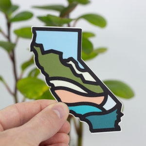 California Vinyl Sticker Vinyl Decal California Decal - Etsy