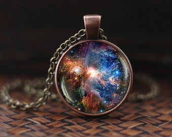 Space necklace | Etsy