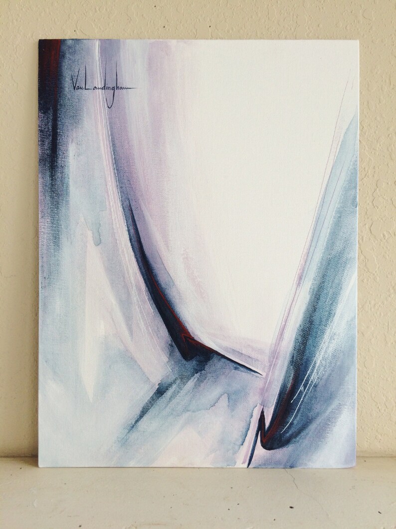 Original Abstract Acrylic Painting - 12" X 16" - Etsy Australia