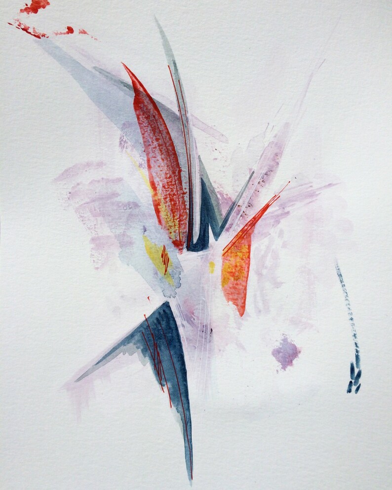 Original Abstract Acrylic Painting - 9" X 12" - Etsy Australia