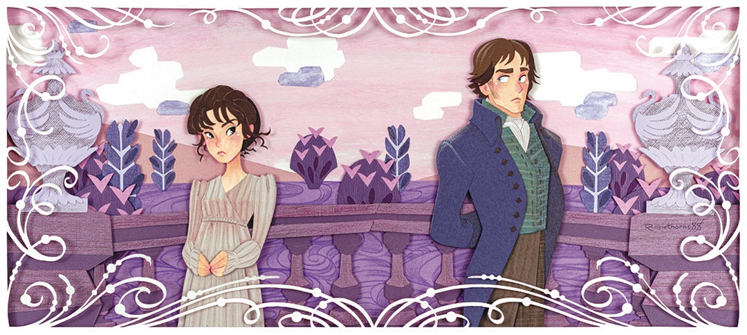 Most Ardently -pride and Prejudice Papercraft Print - Etsy