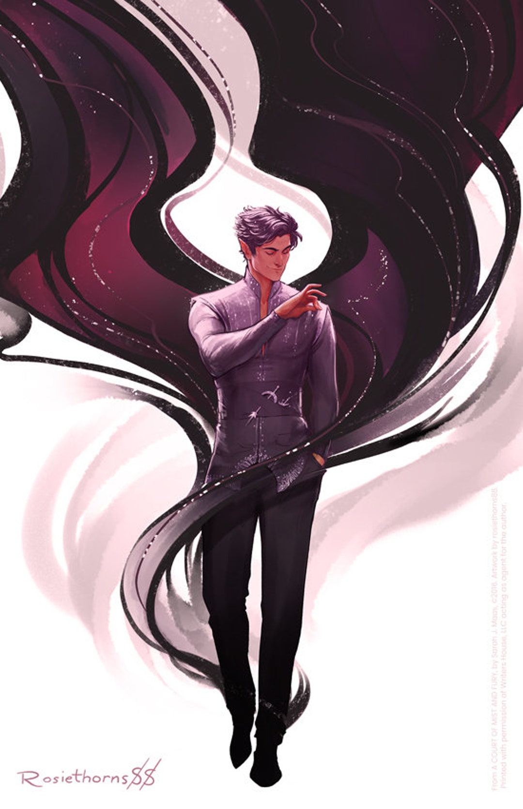 Invisible Lint -ACOMAF Officially Licensed Print - Etsy