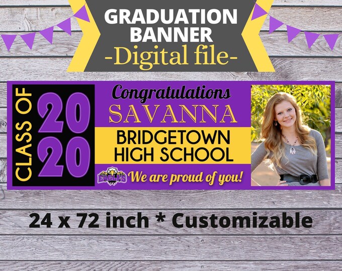 1st Grade Graduation Door Banner, 1st Grade Graduation Party Banner ...
