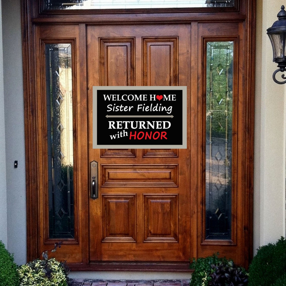 LDS Missionary Welcome Home~ Mission Accomplished, Returned With Honor ...