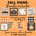 Tiered Tray Signs, Fall Bundle, Digital, Printable, Do It Yourself (jpg ...