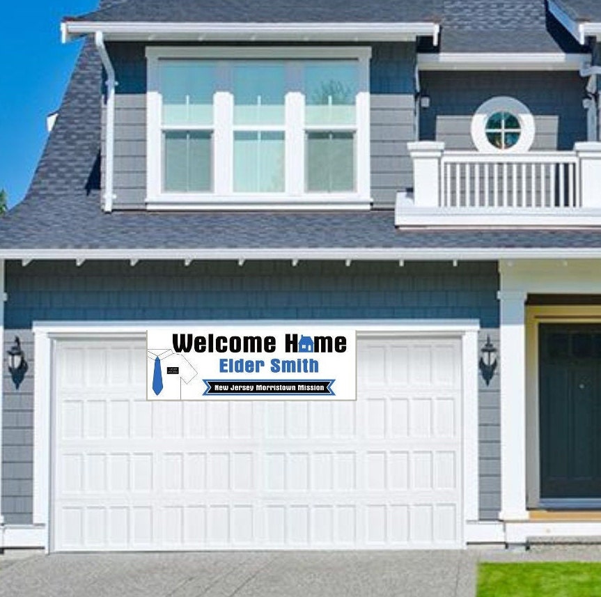 LDS Missionary Welcome Home Banner digital File - Etsy