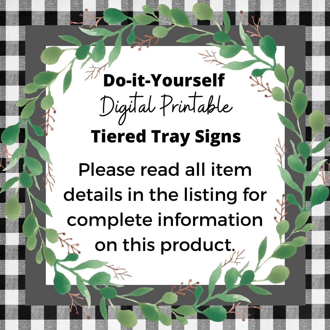 Tiered Tray Signs, Fall Bundle, Digital, Printable, Do It Yourself (jpg ...