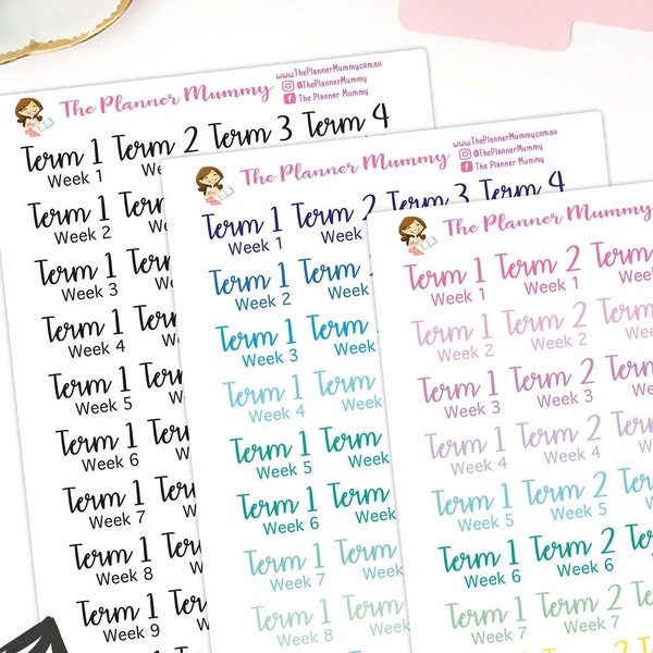 Red, White & Royal Blue Sticker Sheet 1/2 - Etsy