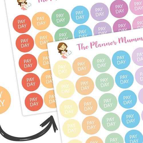 RDO Stickers RDO Planner Stickers Rostered Day off Stickers | Etsy