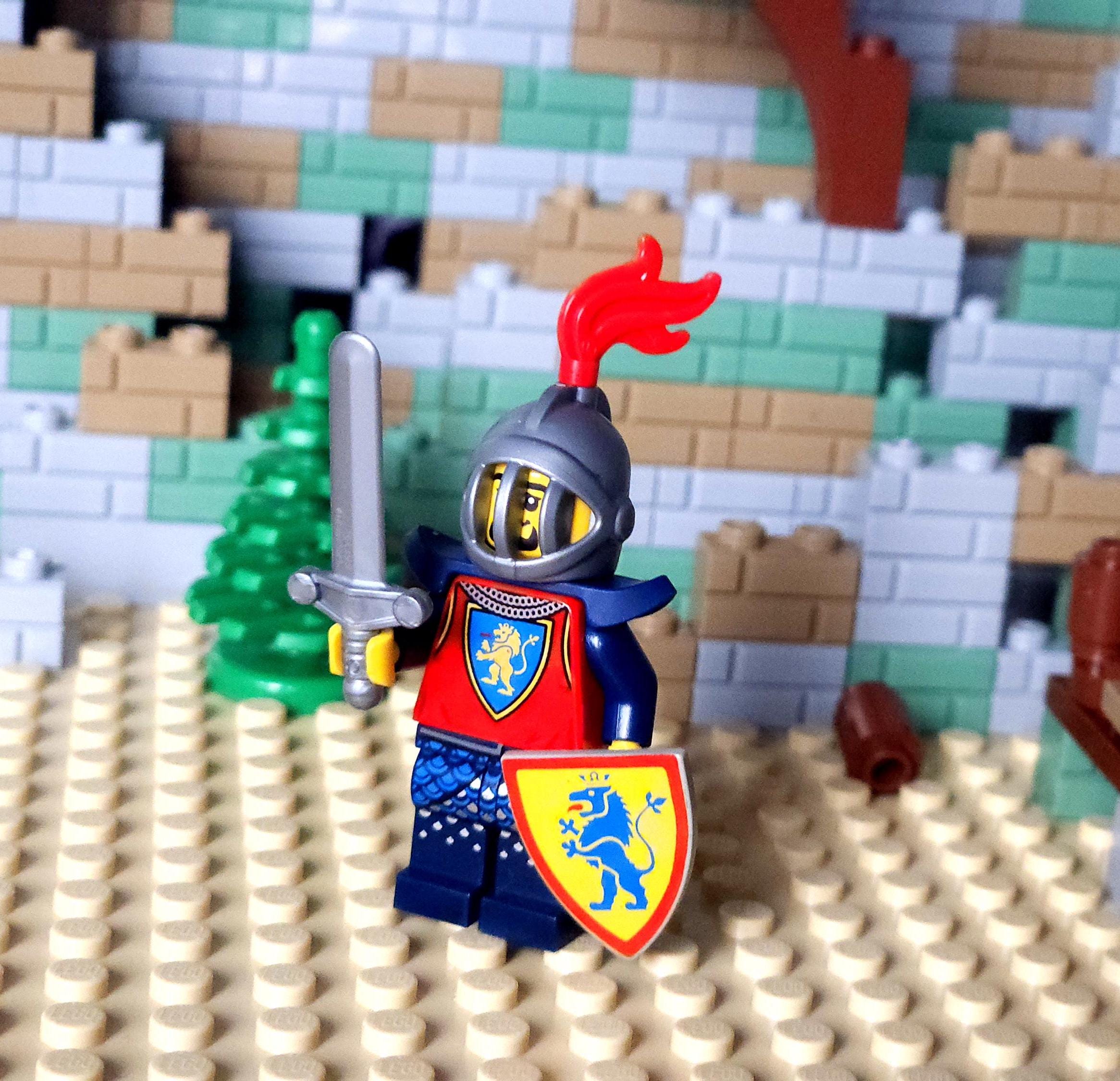 LEGO® MOC Knight Minifigure From Original LEGO® Parts - Brave Knights ...