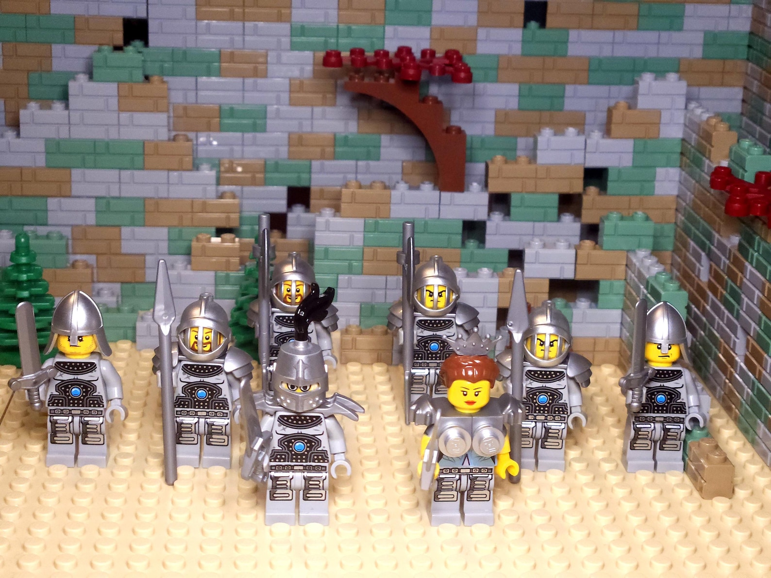 LEGO® MOC Castle Knight Minifigures From Original LEGO® Parts - Loyal ...
