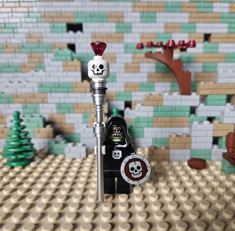 LEGO® MOC Fantasy Horror Minifigure From Original LEGO® Parts Evil ...