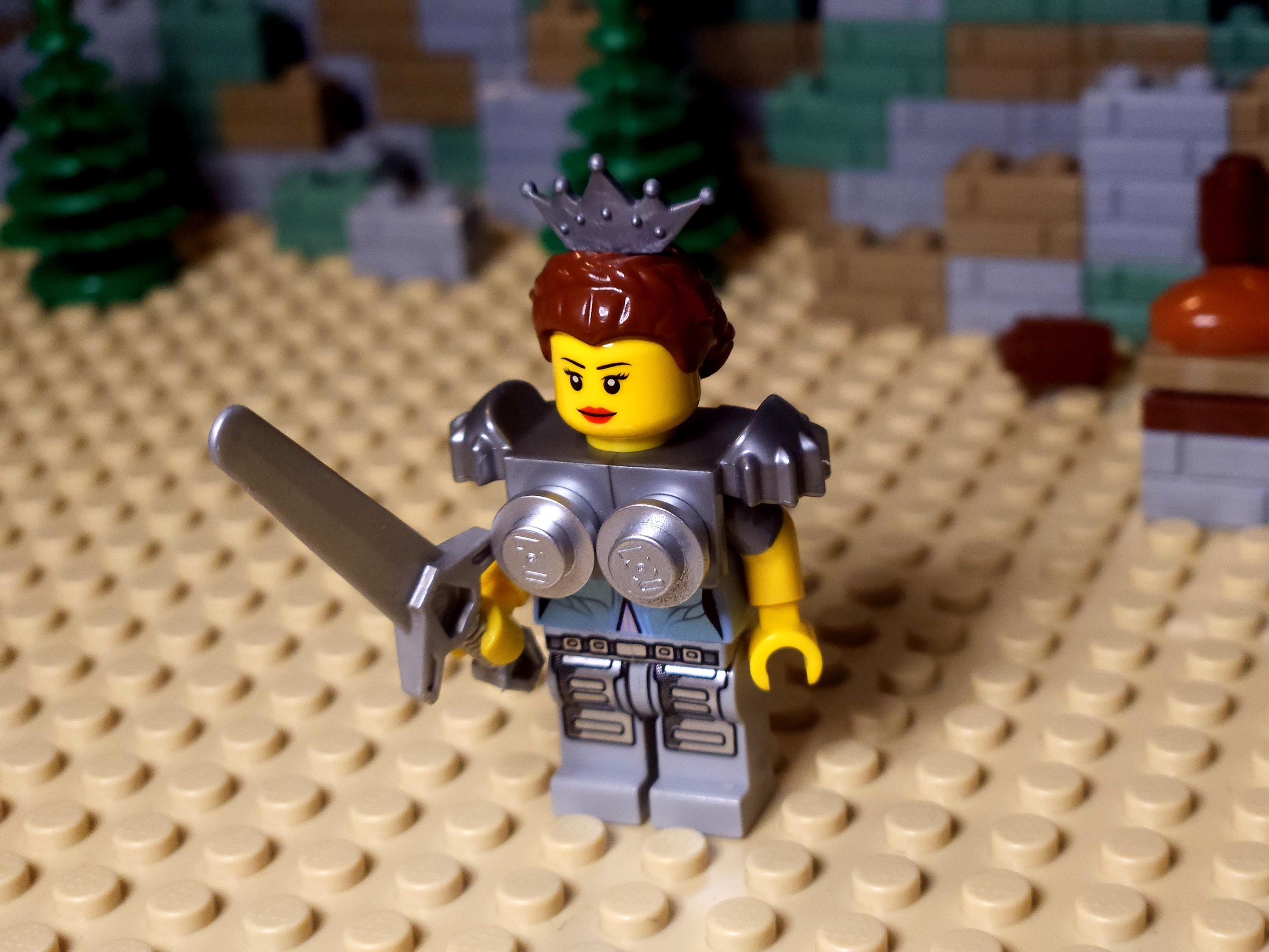 LEGO® MOC Castle Knight Minifigures From Original LEGO® Parts - Loyal ...