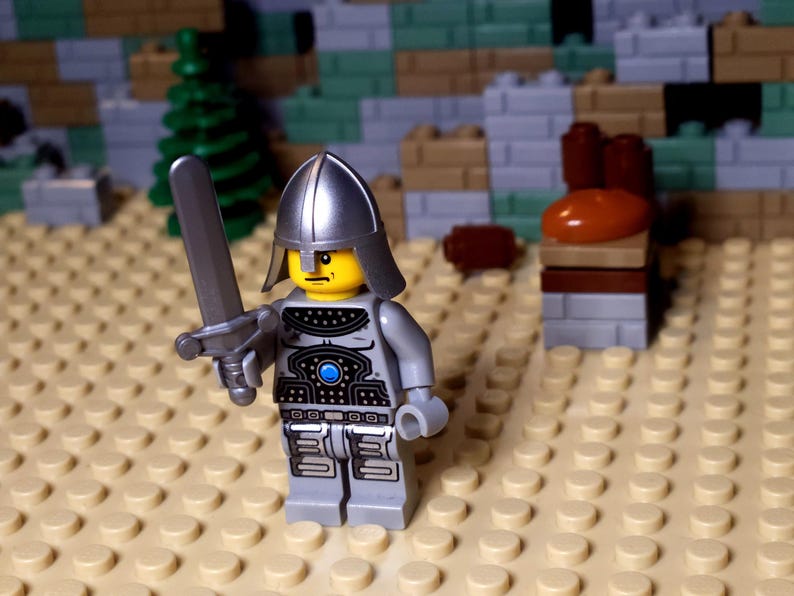 LEGO® MOC Castle Knight Minifigures From Original LEGO® Parts - Loyal ...