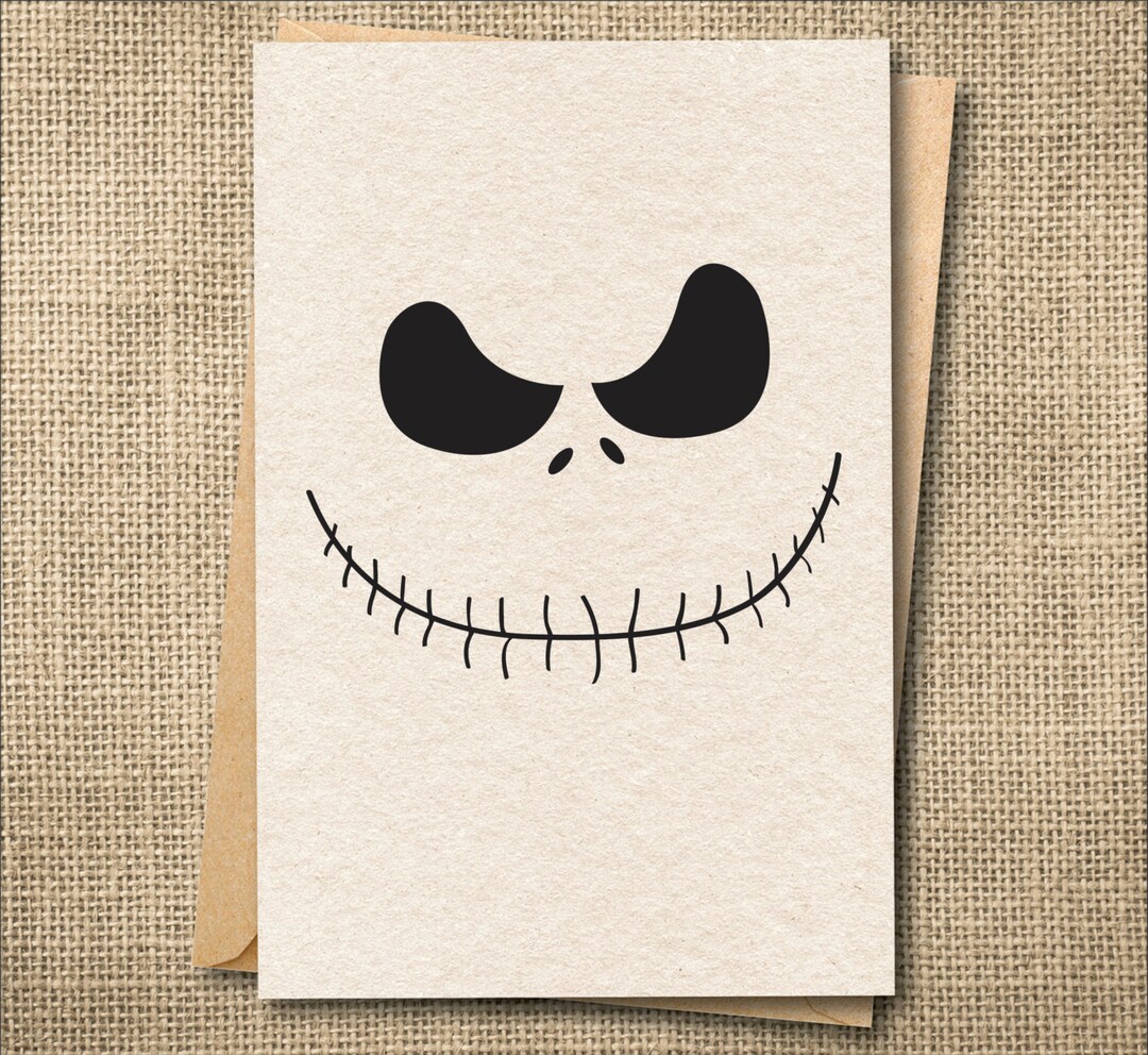 Halloween Card, Scary Greeting, Birthday Card - Etsy