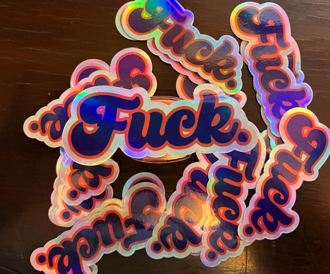 Edgy Middle Finger Sticker: Waterproof Dark Humor Decal - Etsy