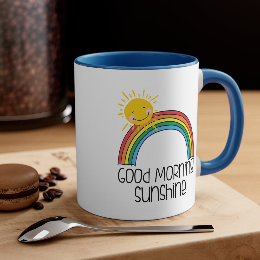 Sunshine Mug: Positive Affirmation Coffee Cup, Good Morning Vibes - Etsy
