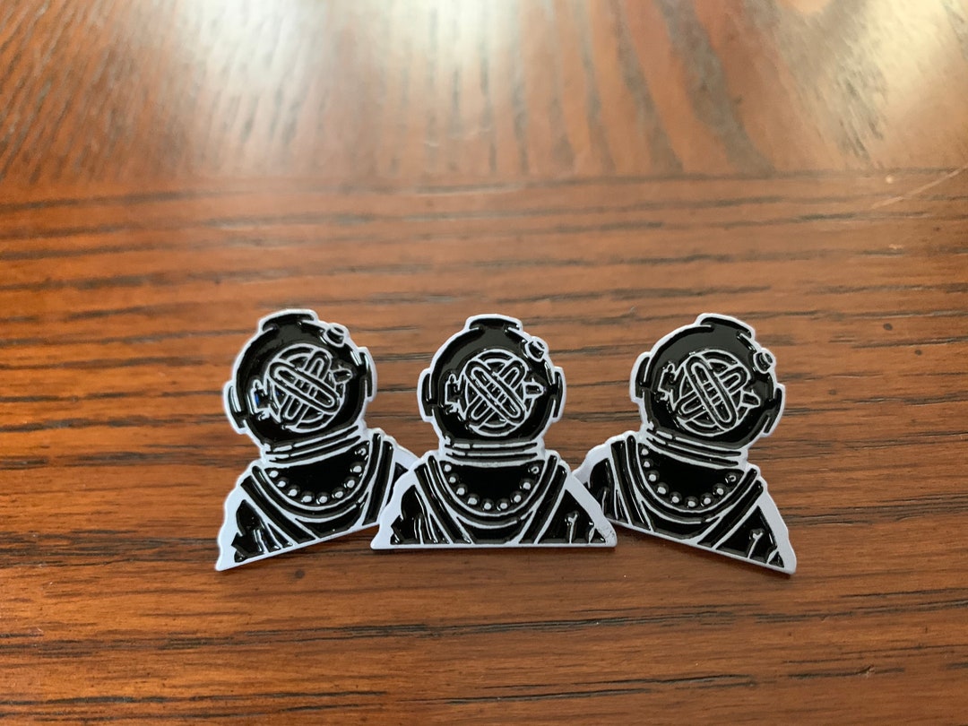 Diver Pin, Scuba Diver Pin, US Navy Diver Pin, Navy Diver Pin, First ...