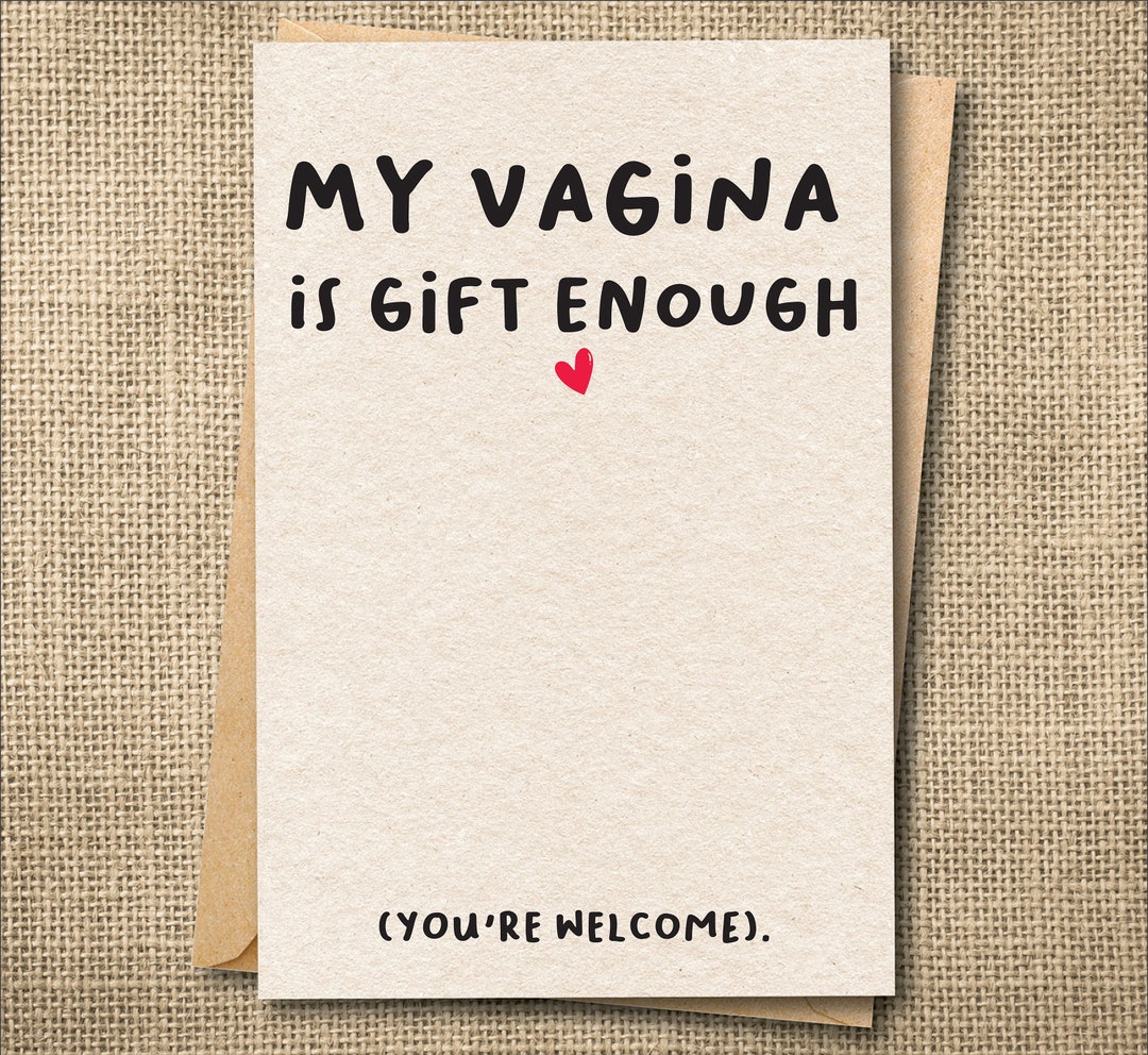 Cheeky Valentine's Day Card: Flirty & Funny Intimate Gift for Partner ...