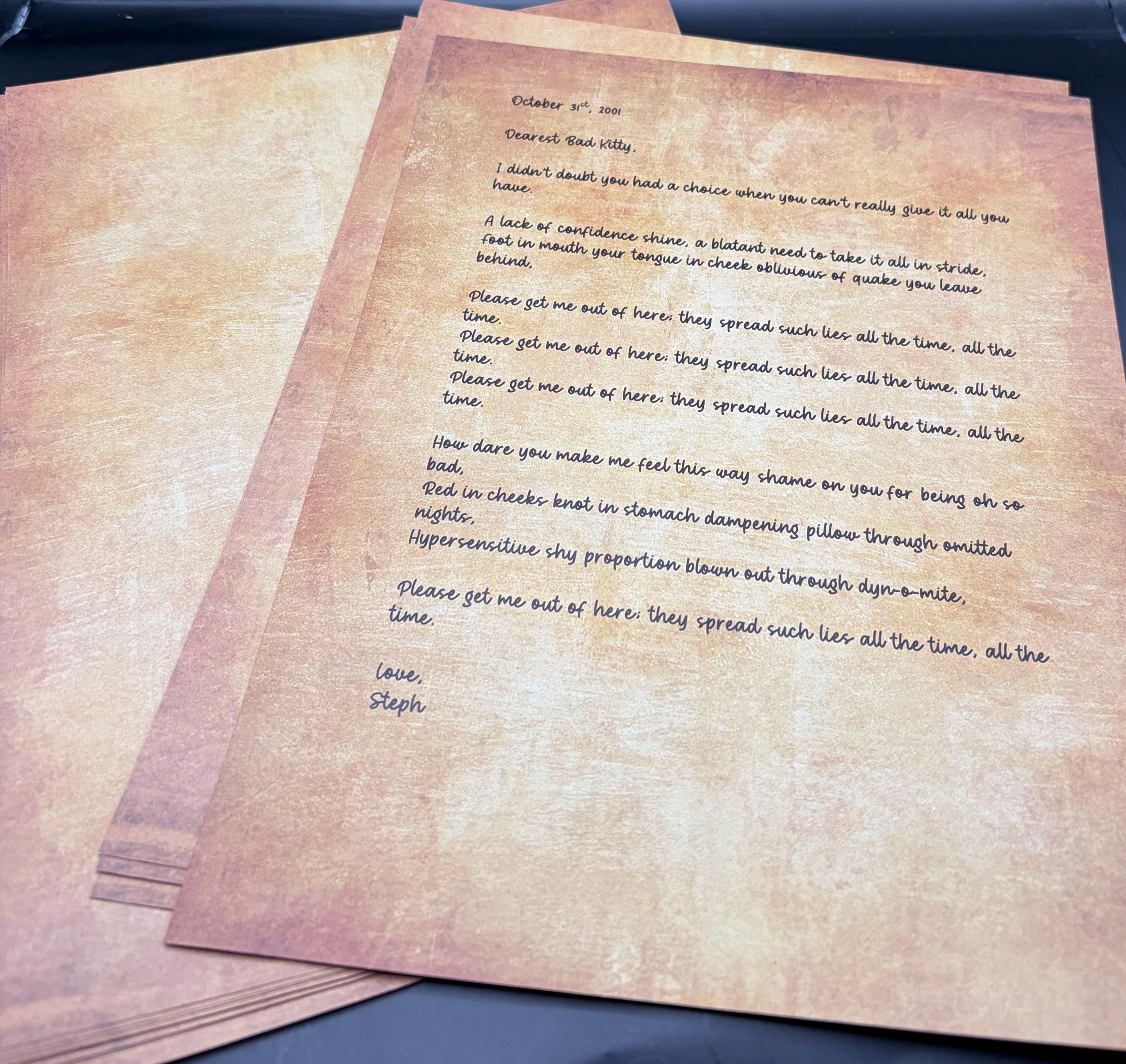 Custom Handwritten Letters, Prose, Poems, Wedding Vows, Vintage ...