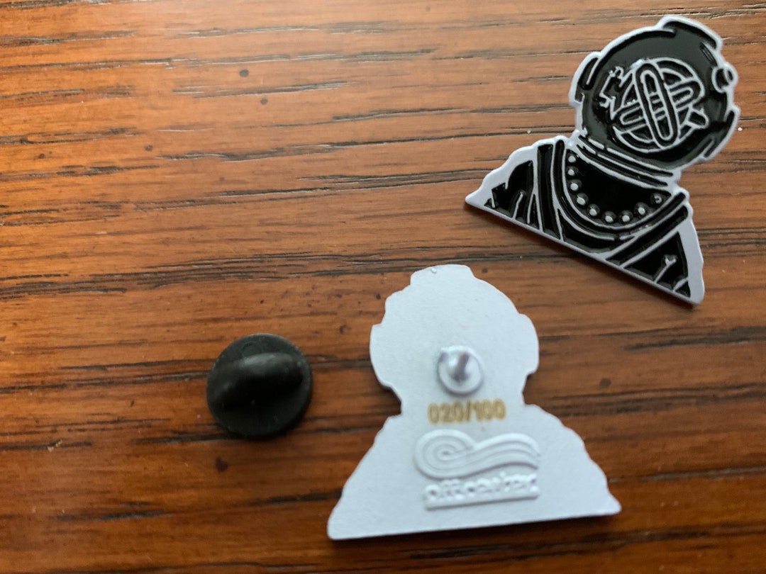 Diver Pin, Scuba Diver Pin, US Navy Diver Pin, Navy Diver Pin, First ...