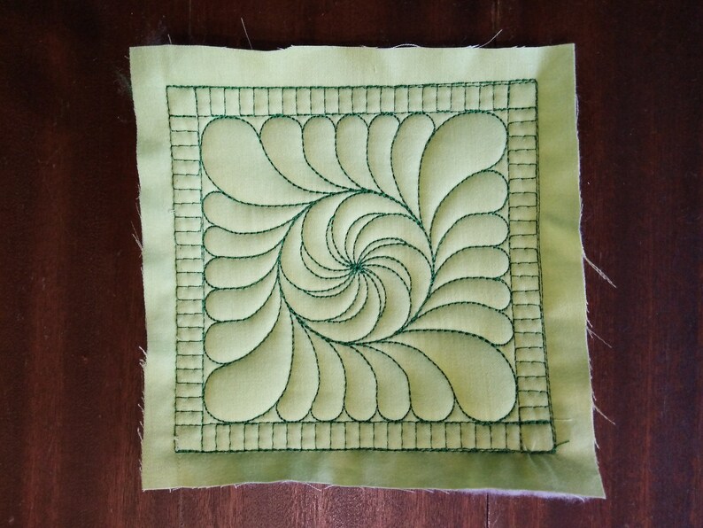 Quilt block Machine embroidery designs. quilt by the block | Etsy