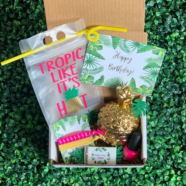 Tropical Gift Box - Etsy
