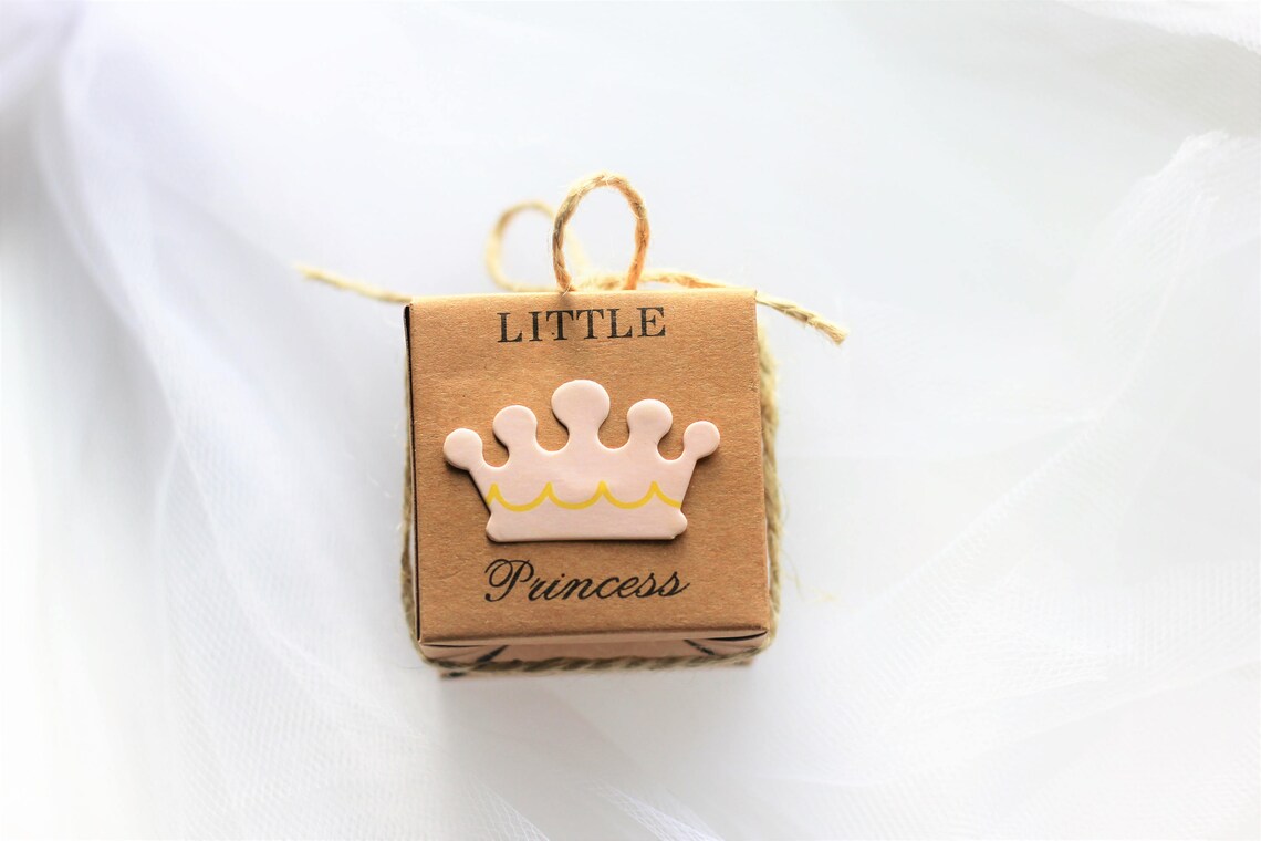 Little Prince Princess Candy Gift Boxes for Baby Shower | Etsy