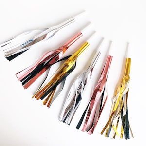 Gold Party Noisemakers, Party Horns, Birthday Party Favors, NYE Blowers ...